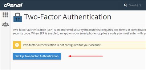 How To Enable Two Factor Authentication Fa In Cpanel Hostomy Blog