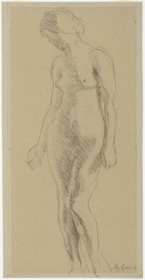 Standing Nude Woman The Art Institute Of Chicago Art Institute Of