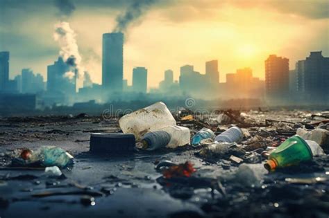 A Pile Of Garbage Is Perched On Top Of A Heap Of Trash Illustrating