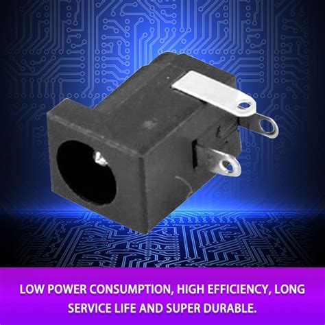 Dc 005 Power Supply Jack Socket Female Pcb Mount C Vicedeal