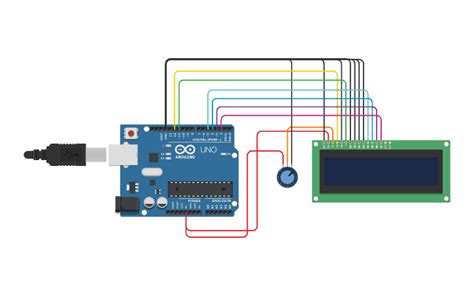 Circuit Design Lcd Tinkercad