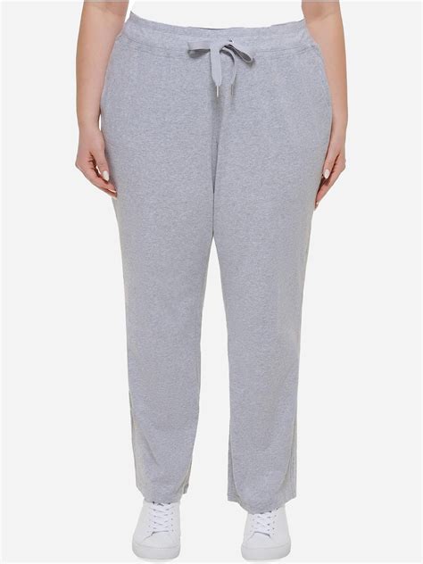 Спортивные штаны женские Calvin Klein 391892316 1X Серые (1159783703 ...