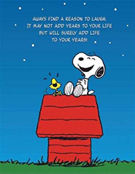 Snoopy Quotes Always Find A Reason To Laugh