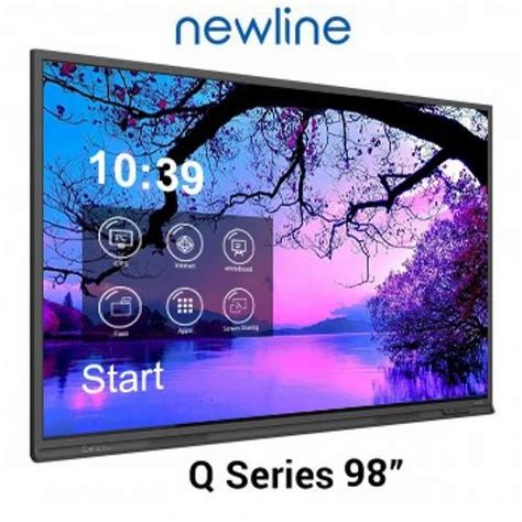 Newline Q Series Interactive Display Size 98 Inch At ₹ 420000piece In Chennai