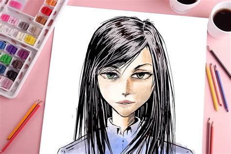 How To Draw Easy Anime Girl