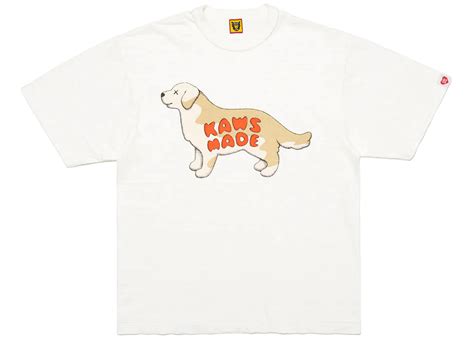 Human Made X Kaws Graphic T Shirt White Mens Fw23 Us