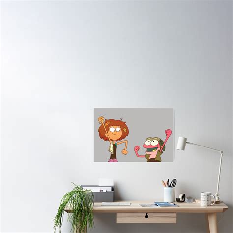 Anne And Sprig Amphibia Poster For Sale By Artnchfck Redbubble