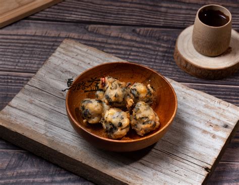 海菜花枝丸 馬路益燒肉飯