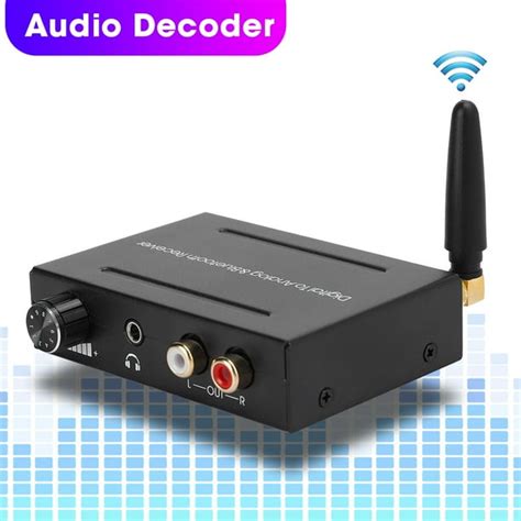 Ccdes Receptor Bluetooth Decodificador De Audio Convertidor De Seal