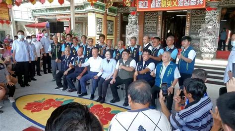 蔡英文参拜太聖宮明朝媽祖参訪嘉市舊監獄
