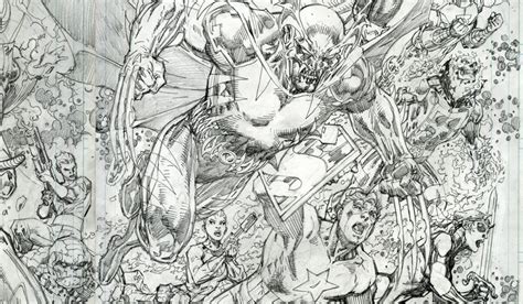 Jim Lee Variant Cover Revealed For Dc Vs Marvel The Amalgam Age Omnibus