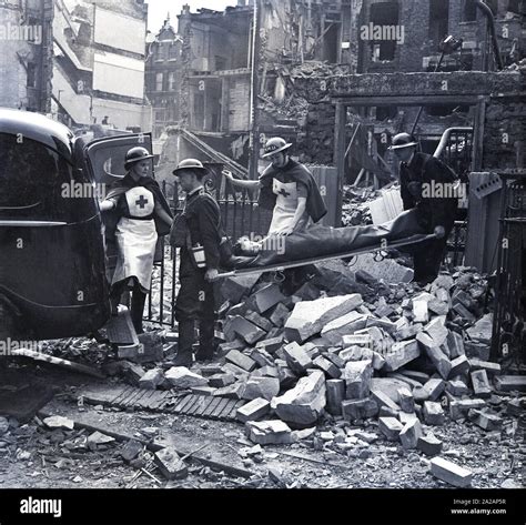 1940 London Ww2 Blitz Bombing Banque De Photographies Et Dimages à