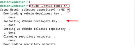 How To Install And Configure Webmin On Debian 12