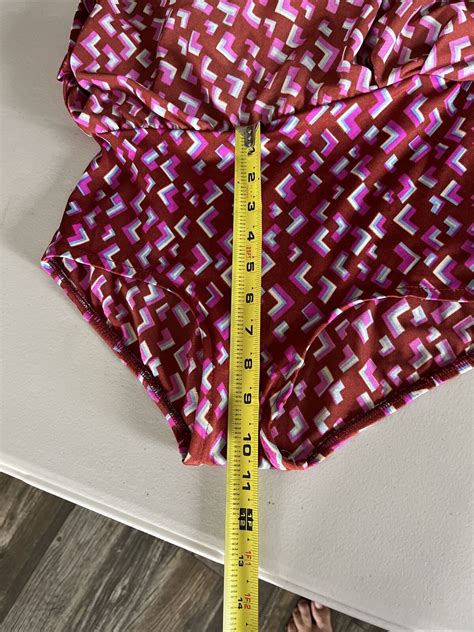 1960s One Piece Rose Marie Reid Swimsuit Geometric St Gem