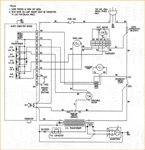A Detailed Diagram Of GE Electric Oven Wiring Connection