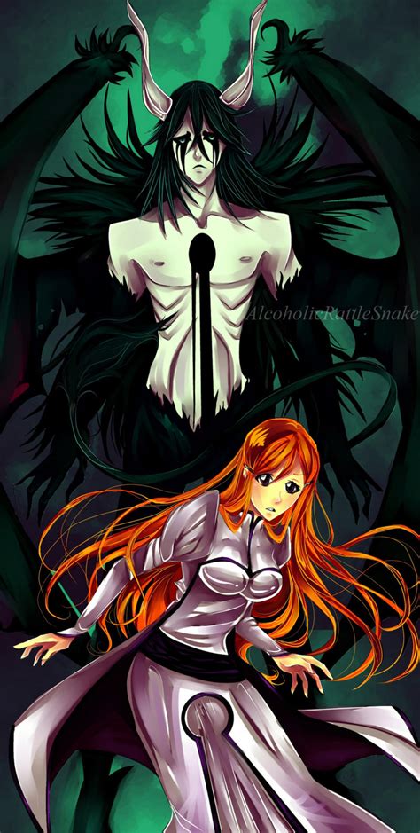 Ulquiorra And Orihime Fan Art Bleach Ulquiorra Orihime By Mod1982 On