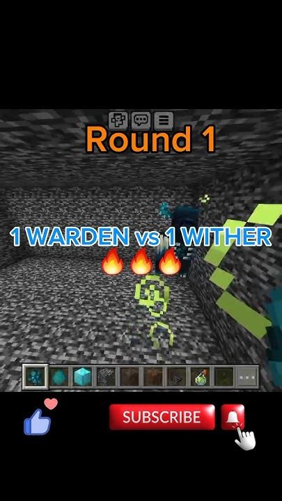 Who Is Bosswarden Or Wither🔥🔥🔥☄️☄️☄️minecraft Shorts Viralshorts