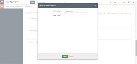 Advanced Custom Fields Vtiger Experts