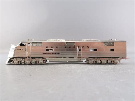 Ho Brass Model Hallmark Emd E5 E5a E5b Set Silver Speed Silver Power F Plated Finished By