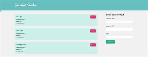 Github Bishalr0yworkout Tracker Mern Stack Workout Tracker Application