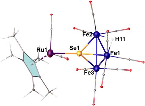 Molecular Structure And Labelling Diagram Of 4 Selected Bond Lengths Download Scientific