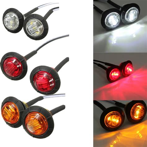Luces De Se Alizaci N Laterales Para Remolque L Mpara De Se Al De Giro