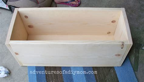 How To Build A Toy Box Adventures Of A DIY Mom