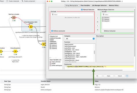 Remove Special Charactaristics KNIME Analytics Platform KNIME