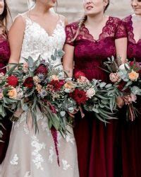 Burgundy Bridesmaid Dresses Ideas For Your Big Day