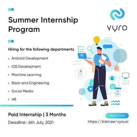 Vyro Introduces Its Summer Internship Program 2021 That Offers Openings In Different Departments