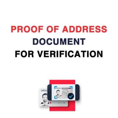 Address Proof Document For Verification EcomGuru