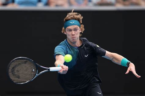 One Less Domestic Abuse Accused In Draw Now Andrey Rublev Defeating