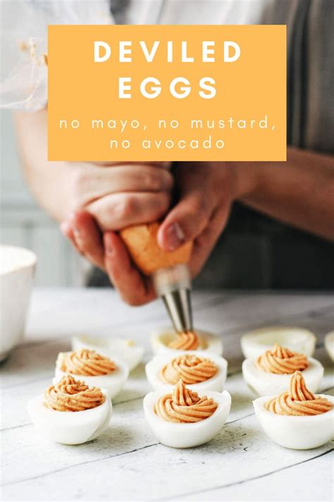 Healthy Deviled Eggs Recipe No Mayo No Avocado