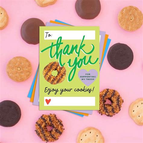 Girl Scout Thank You Clip Art Free Printable Girl Scout Thank You