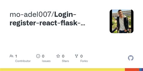 Github Mo Adel Login Register React Flask Mysql