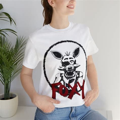 Five Nights At Freddys Foxy Tshirt Etsy