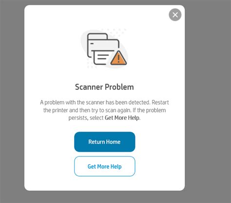 Receiving Error Message Scanner Problem In Hp Smart Hp Support