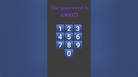 Do The Password Youtube
