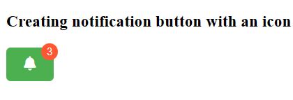 How To Create Notification Buttons Using CSS GeeksforGeeks