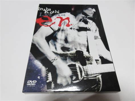 Yahooオークション Inaba Koshi Live 2004 En Dvd 稲葉浩志 中古品