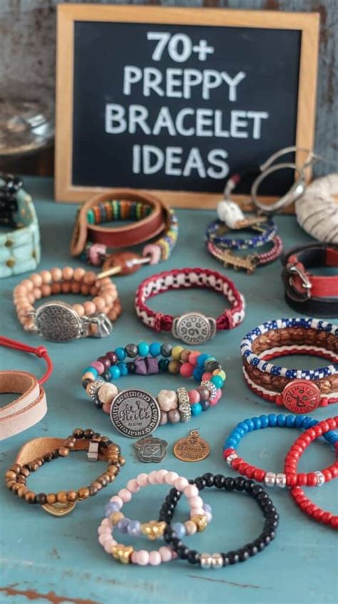 Preppy Bracelet Ideas Chic And Trendy Styles 💕🎀