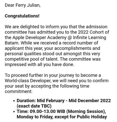 ferry julian on linkedin apple appledeveloperacademy ios