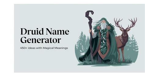 Druid Name Generator 450 Ideas With Magical Meanings Fascinate Names