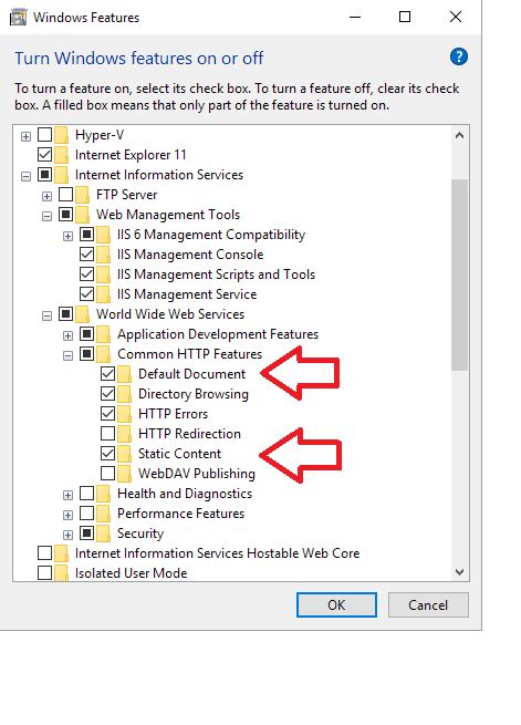 IIS Manager In Windows 10 Stack Overflow