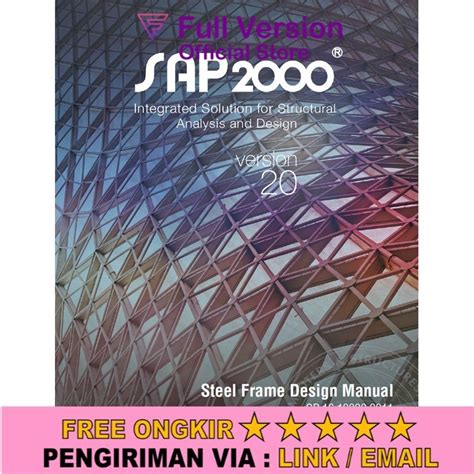 Jual Csi Sap 2000 Csi Sap2000 Full Activated Licensed Permanen
