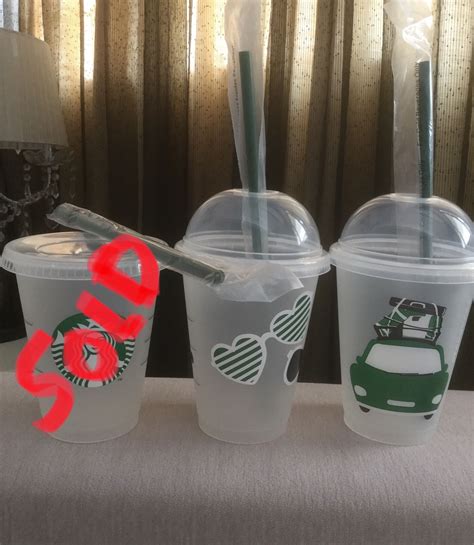 Starbucks Reusable Grande Cum Straw Furniture And Home Living