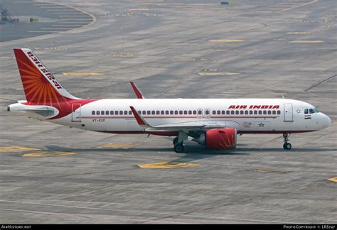 Aircraft Photo Of Vt Exf Airbus A320 251n Air India Airhistory