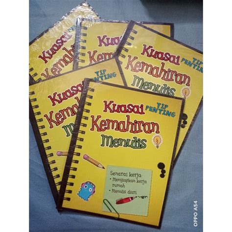 Nos Kuasai Kemahiran Menulis Rebecca Rissman Shopee Malaysia