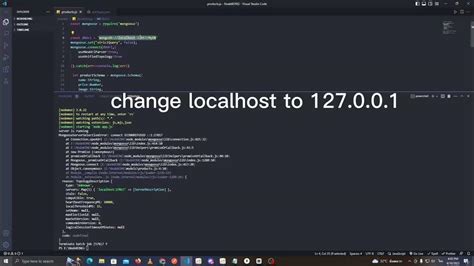Mongooseserverselectionerror Connect Econnrefused 127017 Youtube