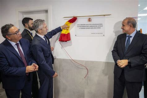 Grande Marlaska Inaugura La Nueva Comisaría De Policía Nacional En